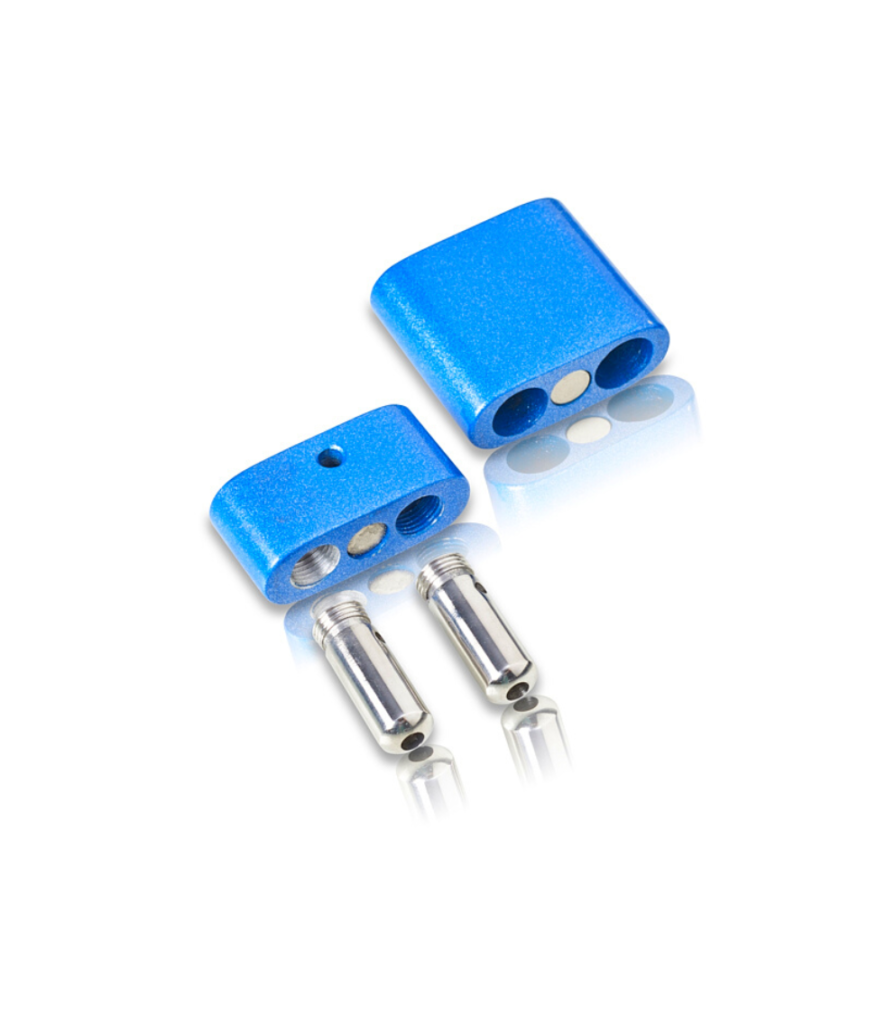 Poppers Inhaler Double Steel Titan Blue