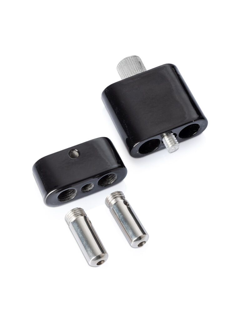 Poppers Inhaler Double Alu Black Screw