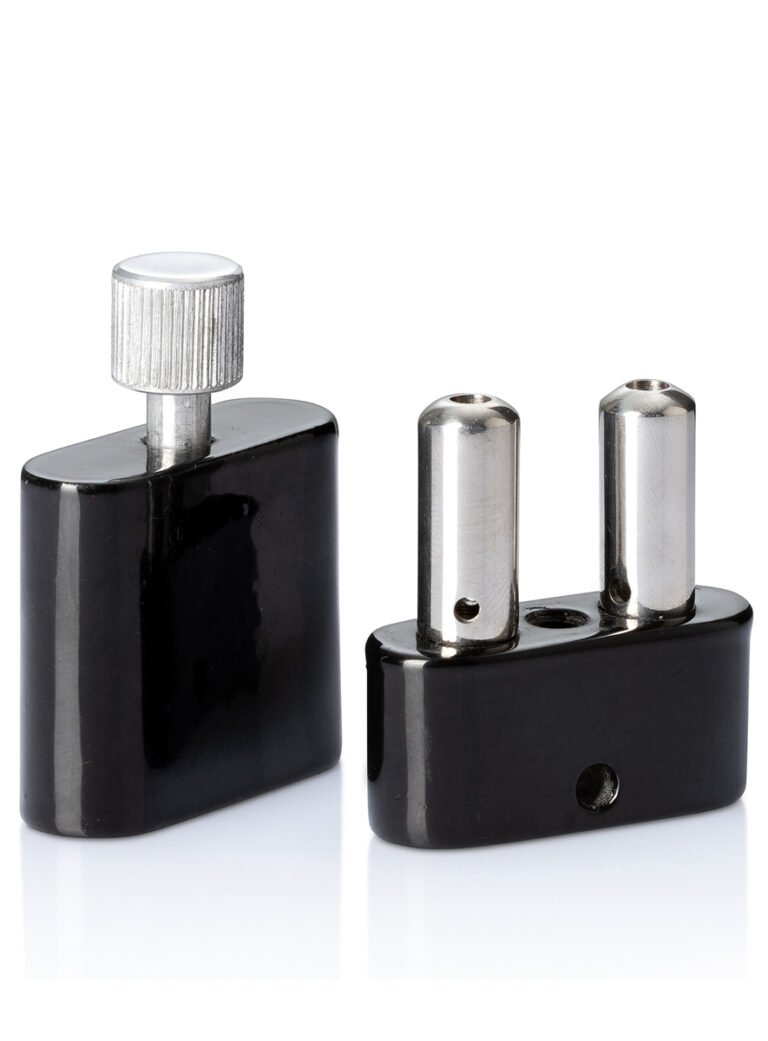 Poppers Inhaler Double Alu Black Screw